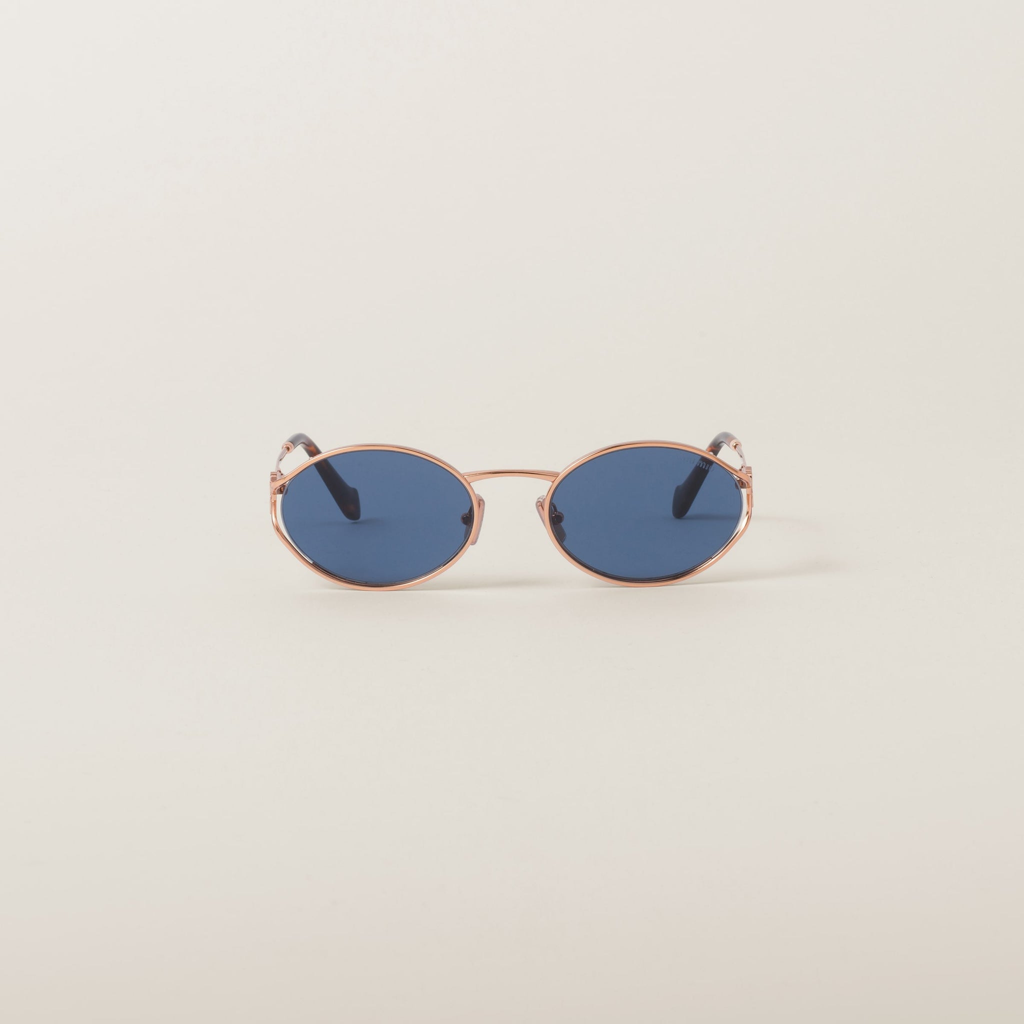 Miu Miu Logo sunglasses Blue Lenses