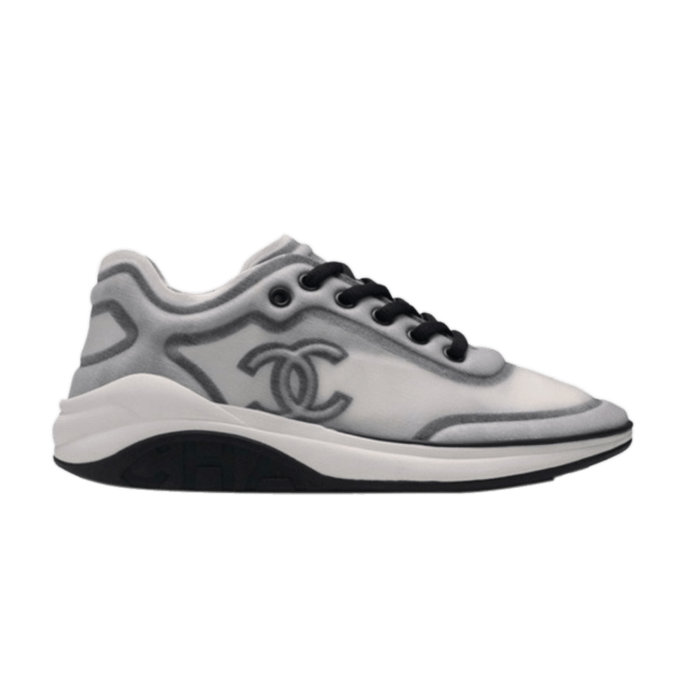 Chanel CC Logo Sneaker 'Grey Black'