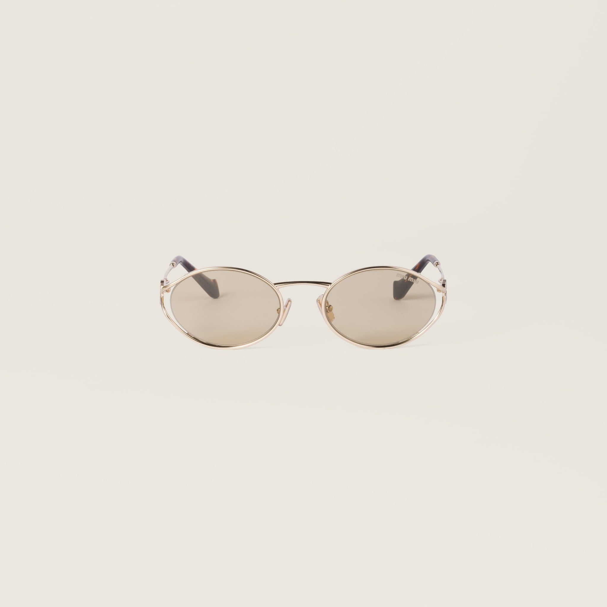 Miu Miu Logo sunglasses Camomile Lenses
