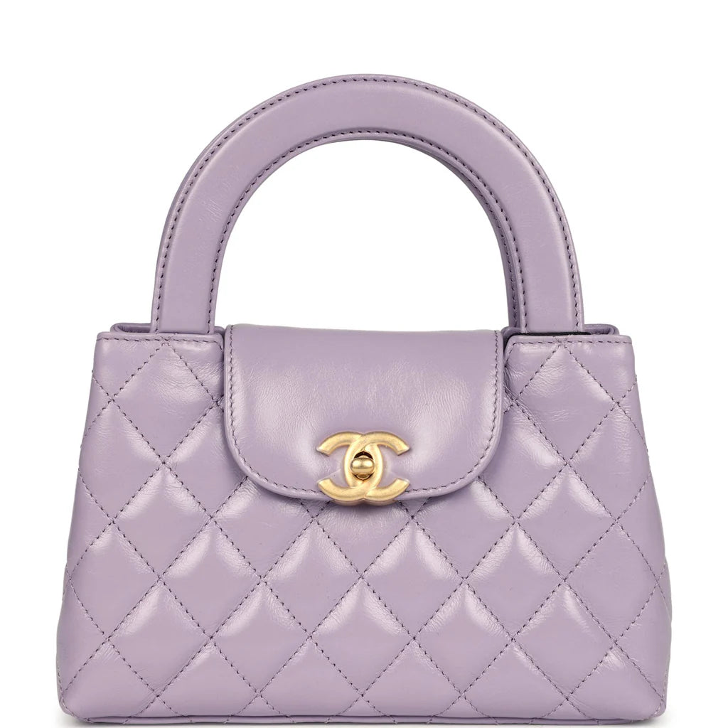 Chanel Mini Kelly Bag Purple