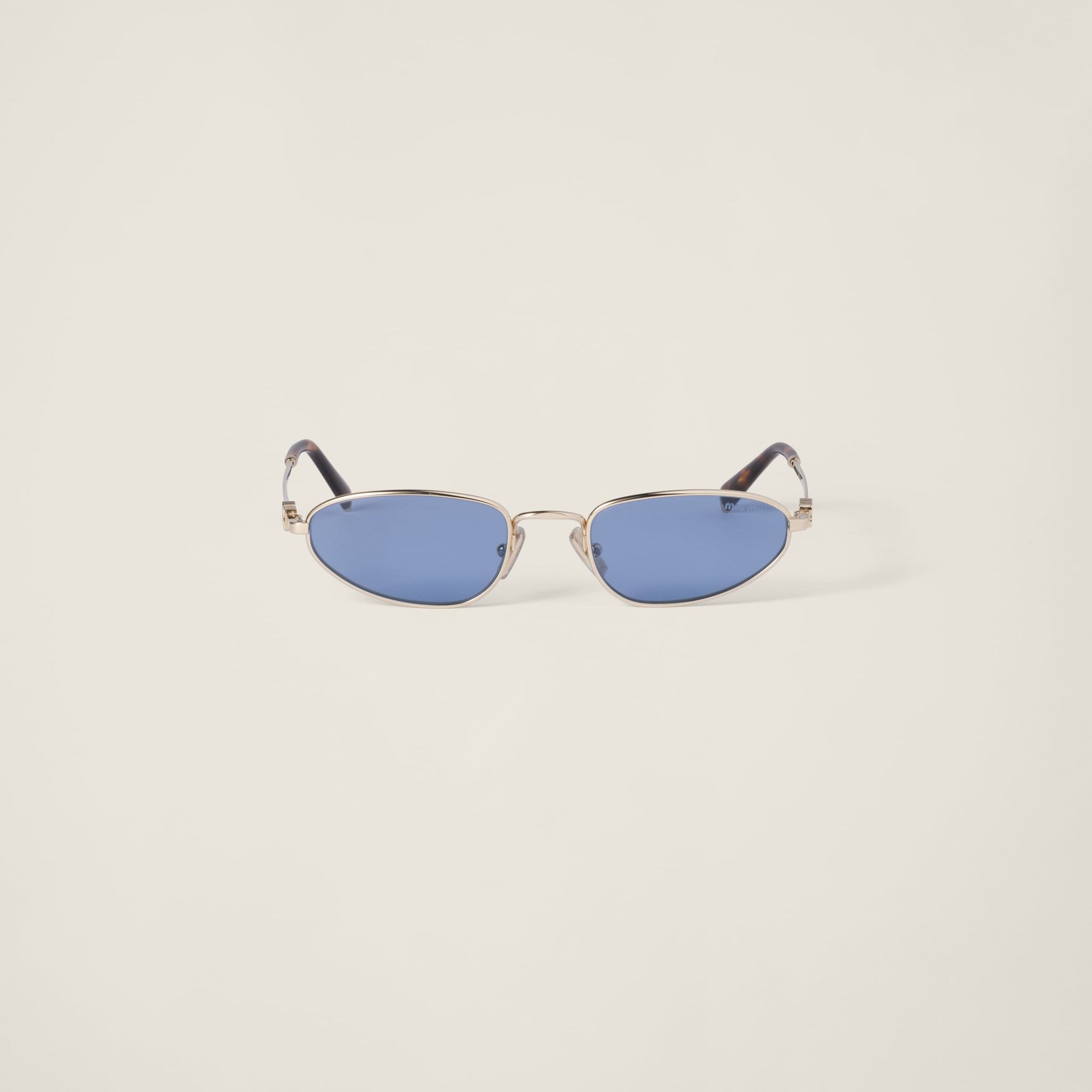 Miu Miu Logo sunglasses Indigo lenses